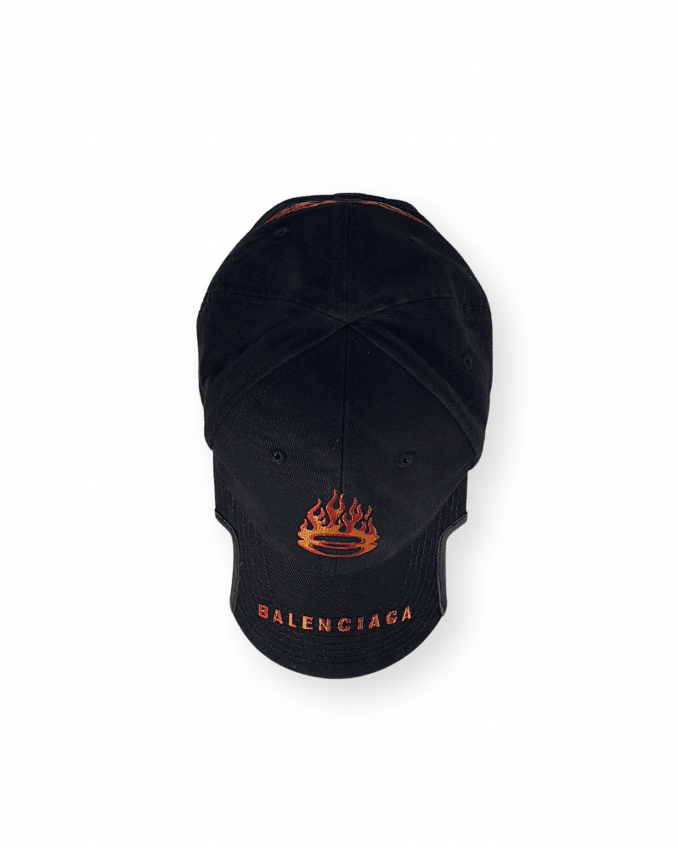 BALENCIAGA FW22 BURNING UNITY BASEBALL CAP – VAULT